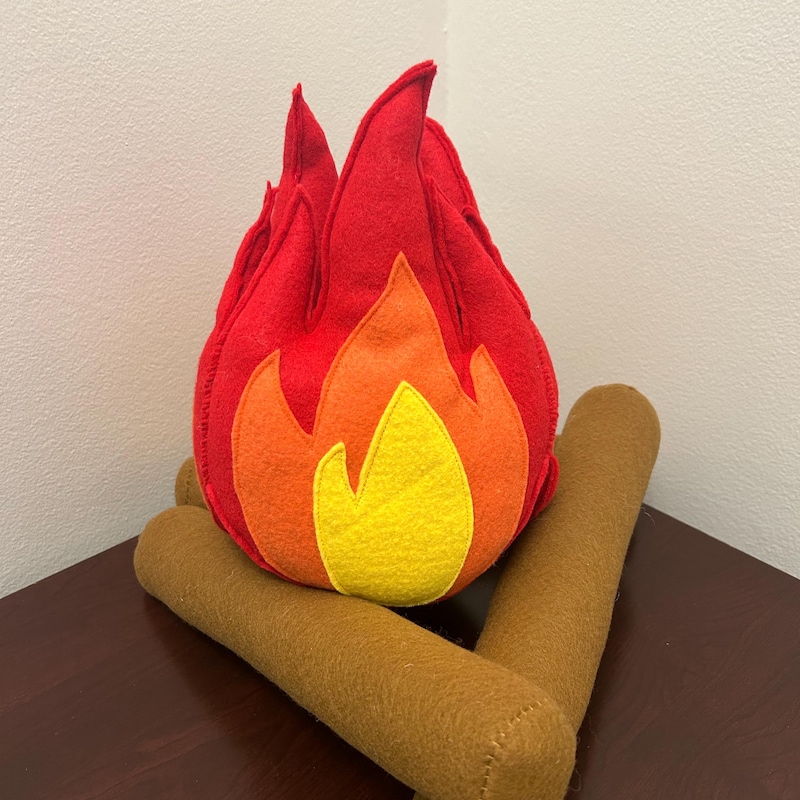 Felt Play Fire - Etsy