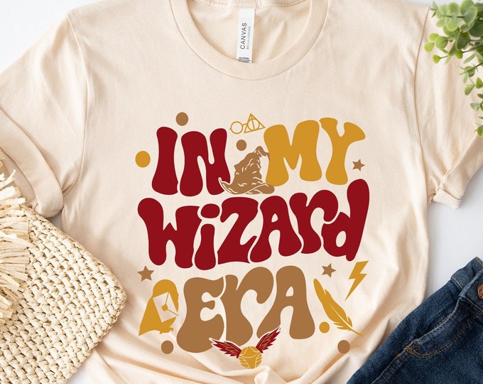 Two-sided in My Wizard Era Shirt, Wizard School Shirt, Wizard World ...