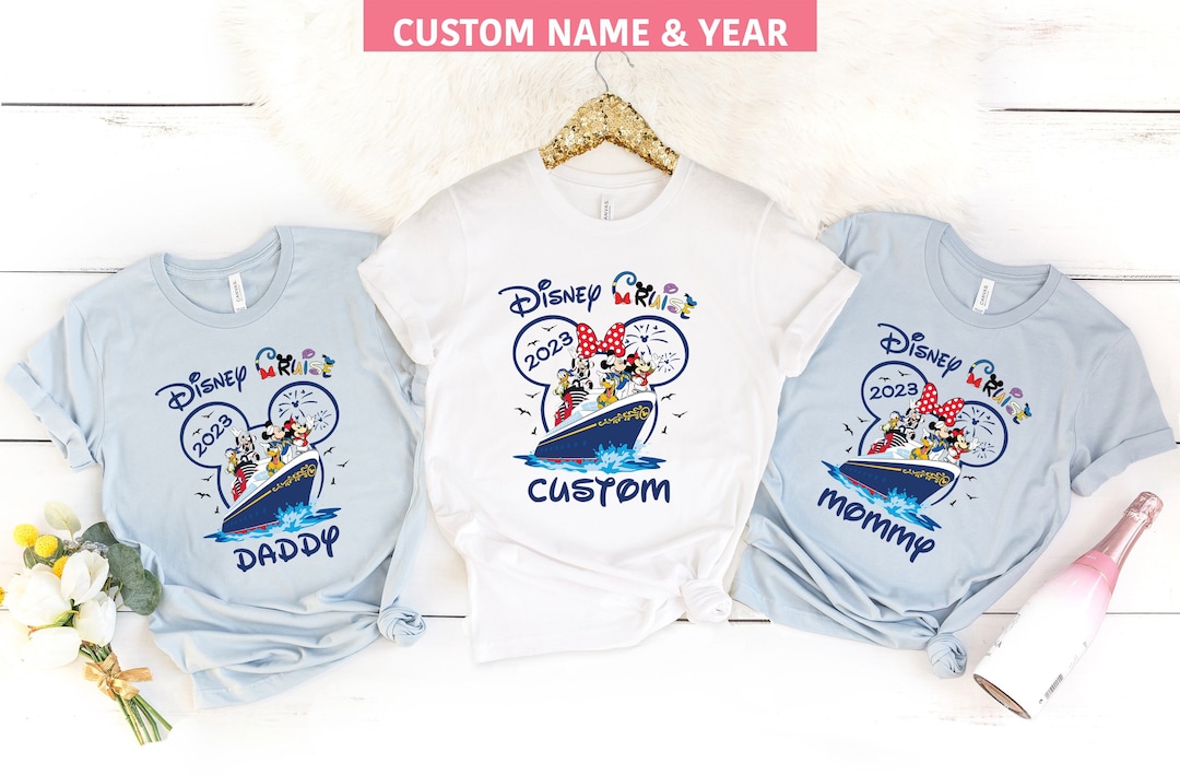 Custom Disney Cruise Shirt, Disney Custom Name Shirt, Disney Trip Shirt ...