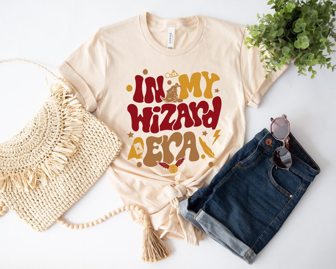 In My Wizard Era Shirt, Wizard School Shirt, Wizard World Shirt, Funny ...