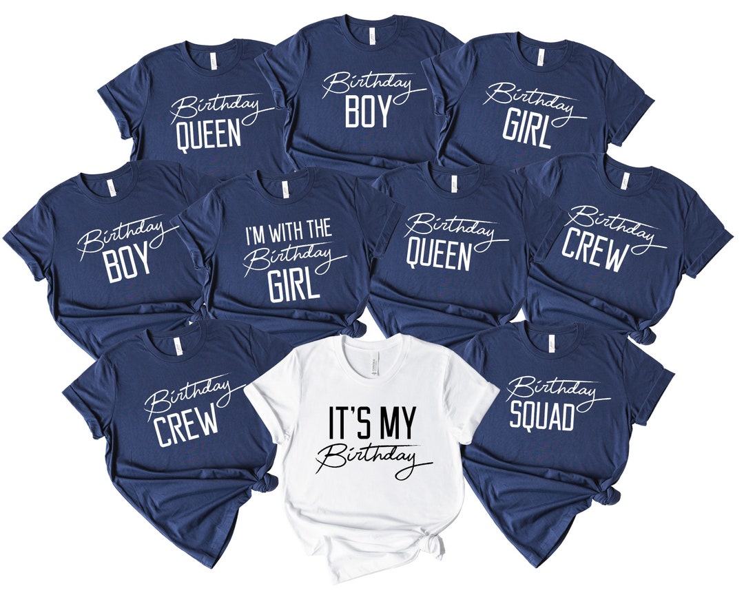 Birthday Crew Shirts, I Am the Birthday Girl,birthday Group Shirts ...