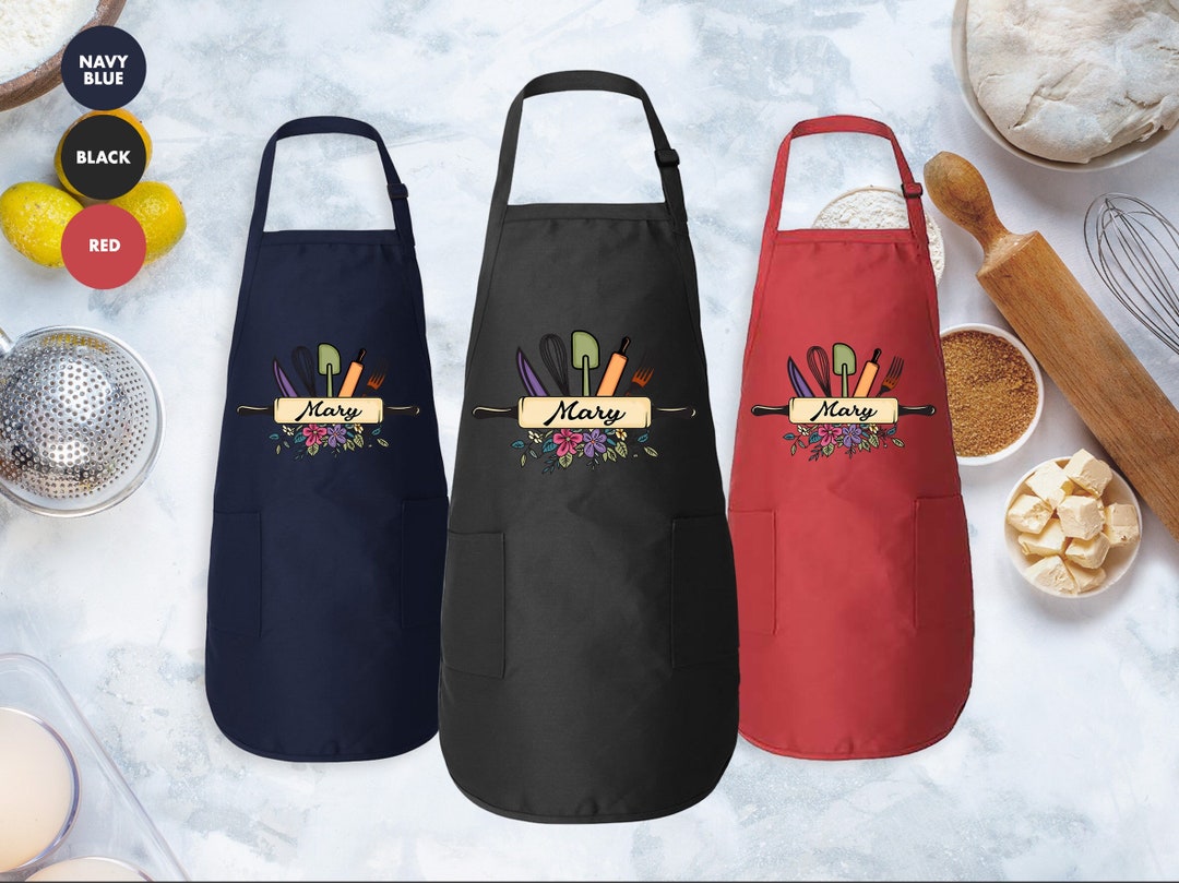 Personalized Kitchen Apron, Custom Cooking Gift - Etsy