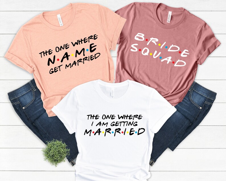 Friends Bachelorette Party, Custom Friends Theme Party, the One Where I ...