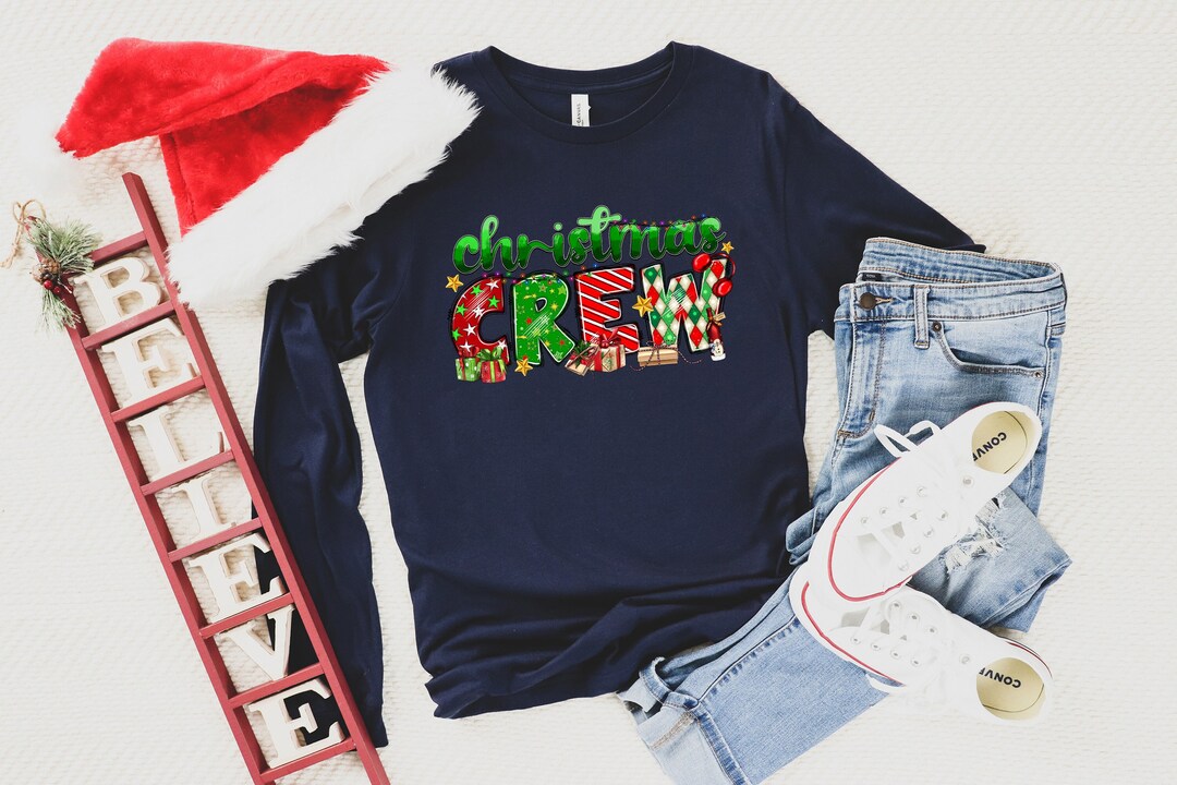 Christmas Crew Family Shirts, Christmas Crew Shirts, Matching Christmas ...
