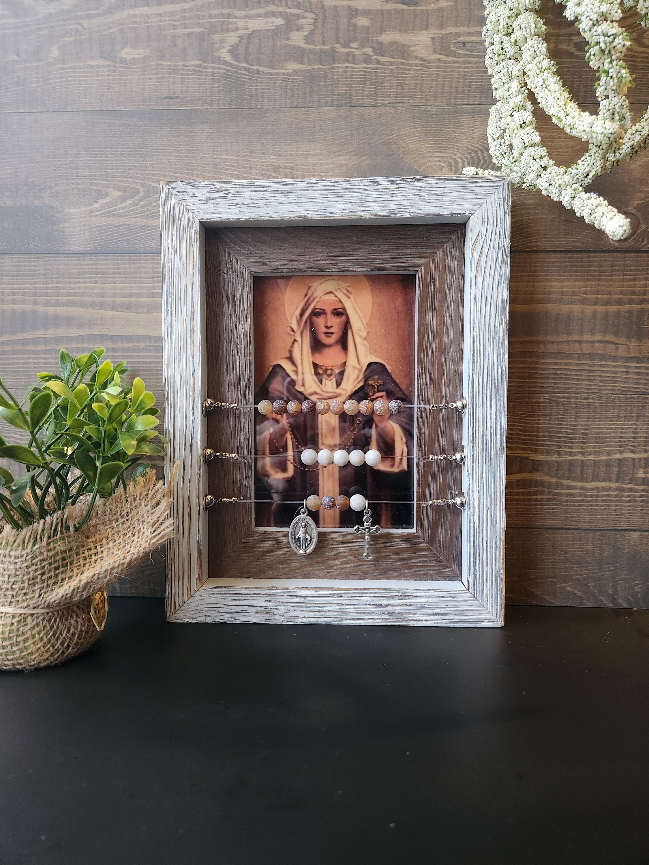 Our Lady of the Rosary Kitchen Rosary Abacus Rosary Wedding Gift ...