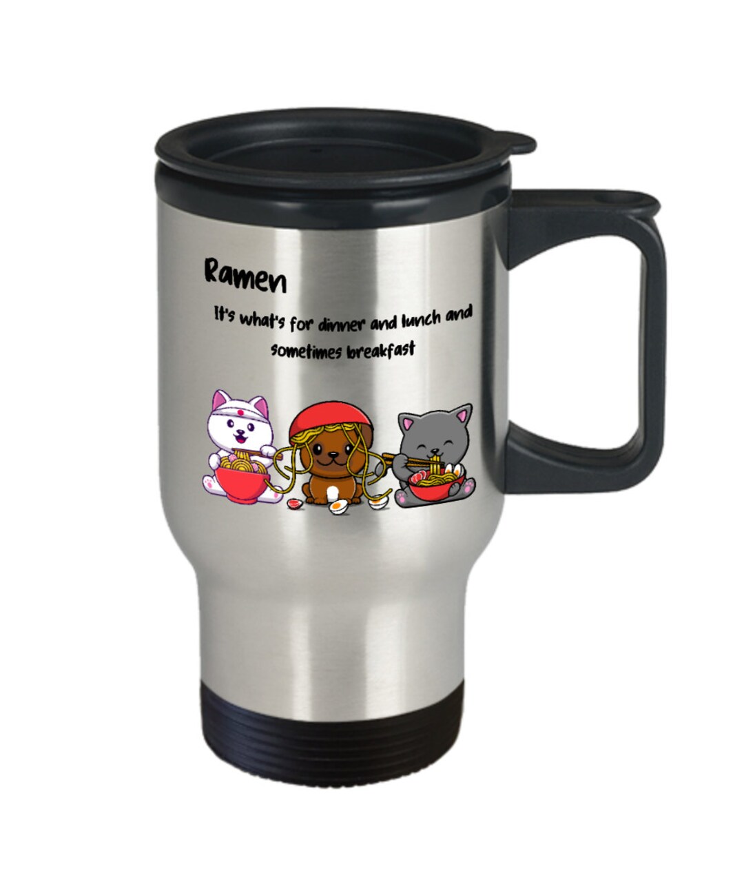 Anime Merch, Ramen, Subtle Anime Merch, Ramen Bowl, Large Coffee Mug ...