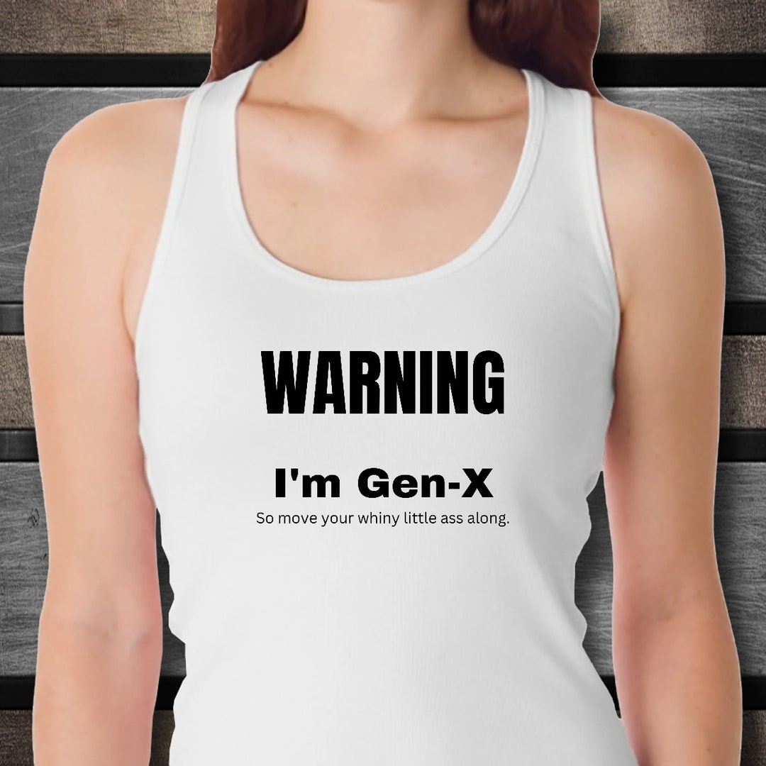 Warning, Gen-x, Y2k Top. 50th Birthday Gift, Big Sister Gift, Bonus Mom Gift, Boyfriend Mom Gift ...