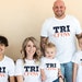 Triathlon Support Crew Shirt Family Matching Cheer Squad - Etsy
