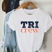Triathlon Support Crew Shirt Family Matching Cheer Squad - Etsy
