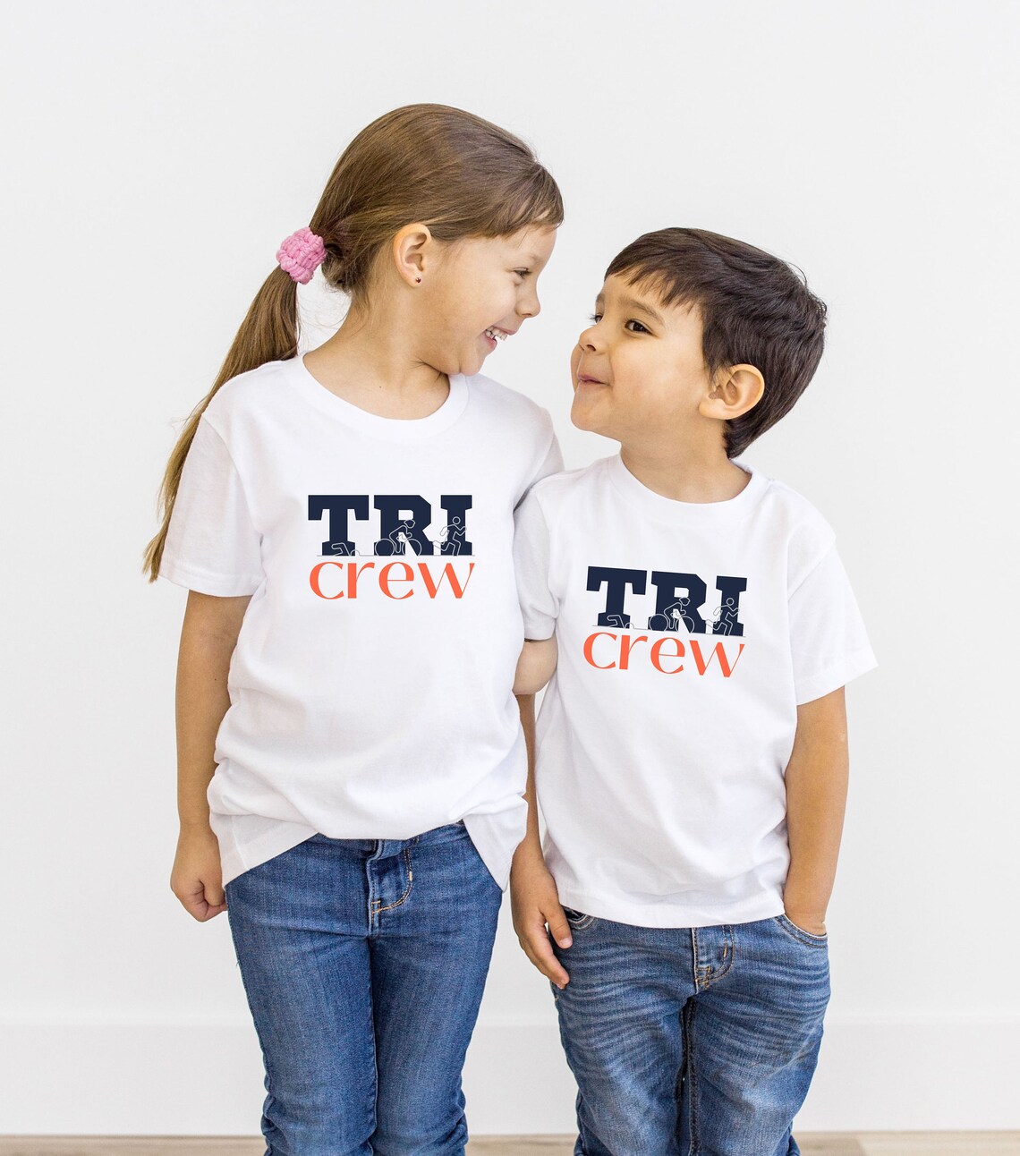 Triathlon Support Crew Shirt, Family Matching Cheer Squad, Group ...