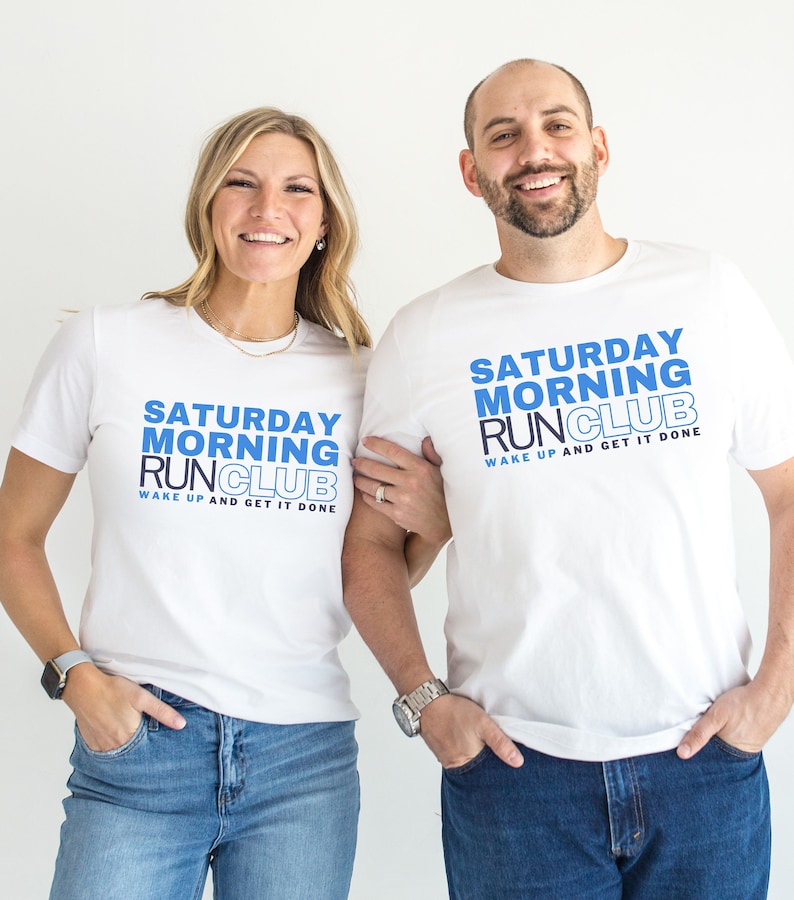 Saturday Morning Run Club, Wake up and Get It Done Shirt, Run Group T ...