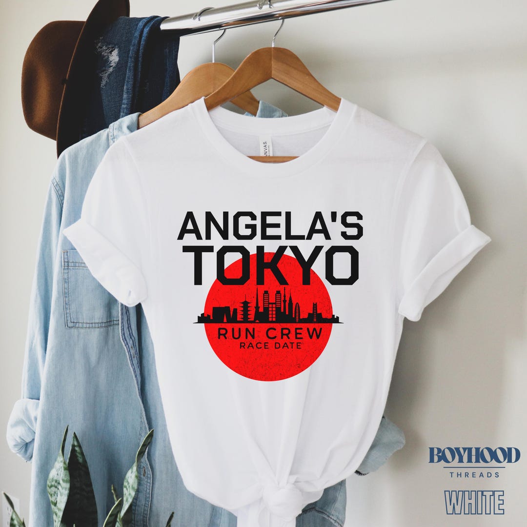 Custom Tokyo Running Crew T-shirt Family Matching Team Shirts Group ...