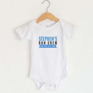 Custom Name Run Support Crew Shirt, Family Matching Cheer Squad, Group ...