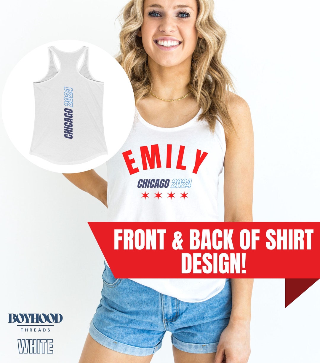 Personalized Marathon Women's Tank Top Custom Chicago Singlet Female ...