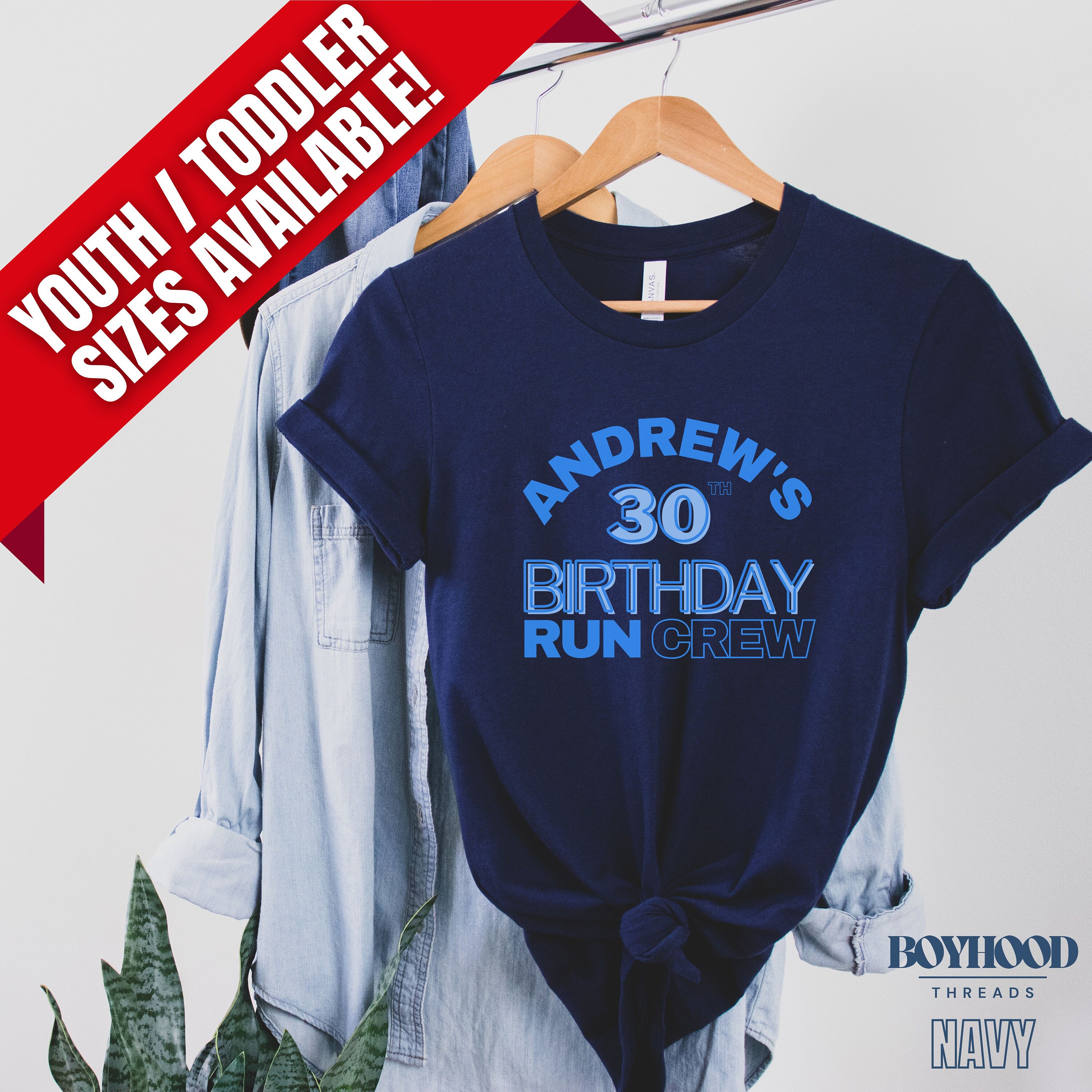 BIRTHDAY RUN CREW T-shirt, Gift for Runner, Group Run Bday Shirt, Team ...