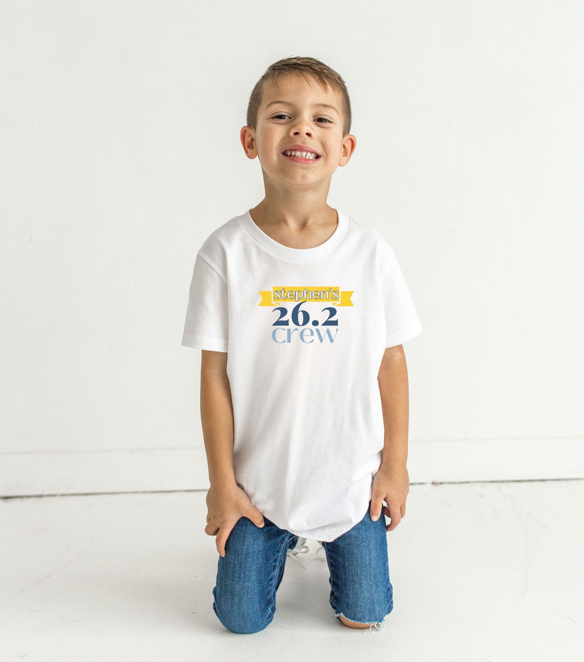 Custom Name Marathon Support Crew Shirt Family Matching Cheer - Etsy