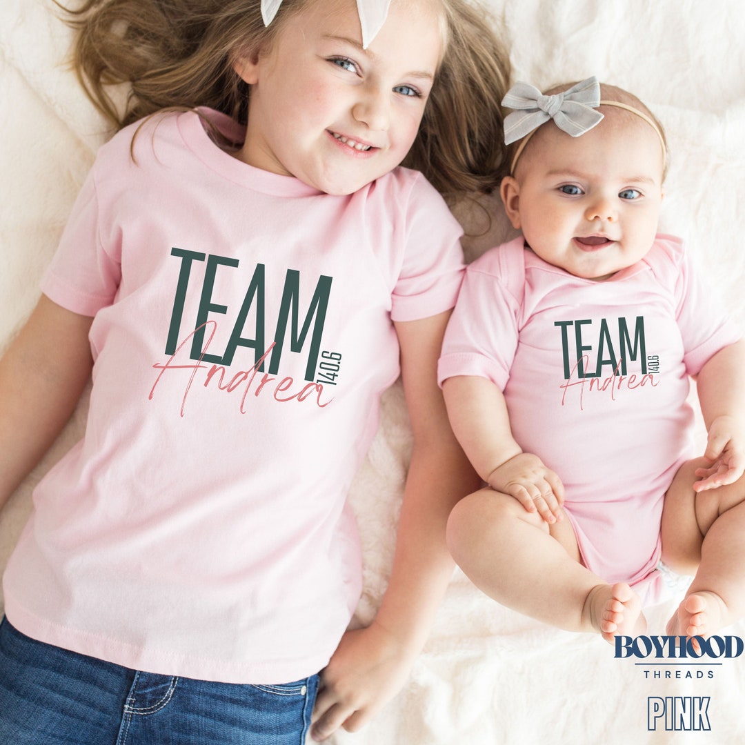 PERSONALIZED Name TRI Team Support Crew T-shirt, Family Matching Shirts ...