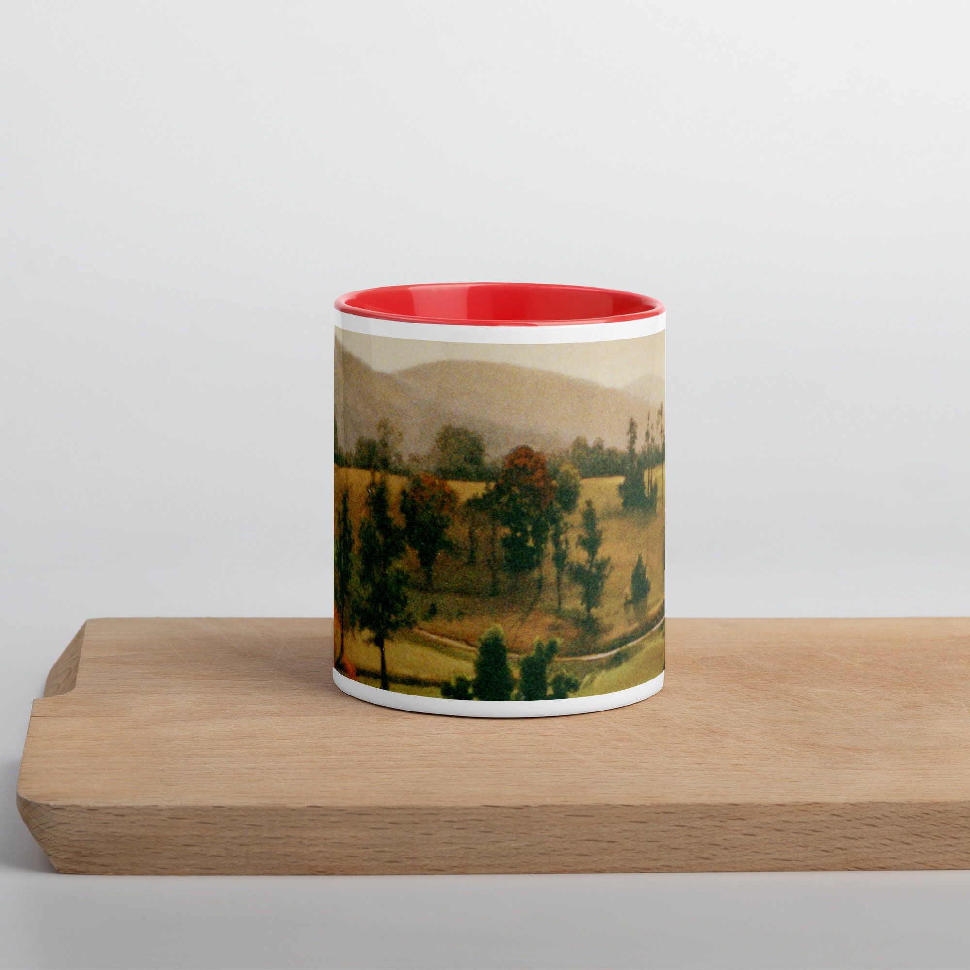 Scenic Mug, Coffee Mugs, Original Art, Unique Coffee Mugs, Fancy Coffee ...