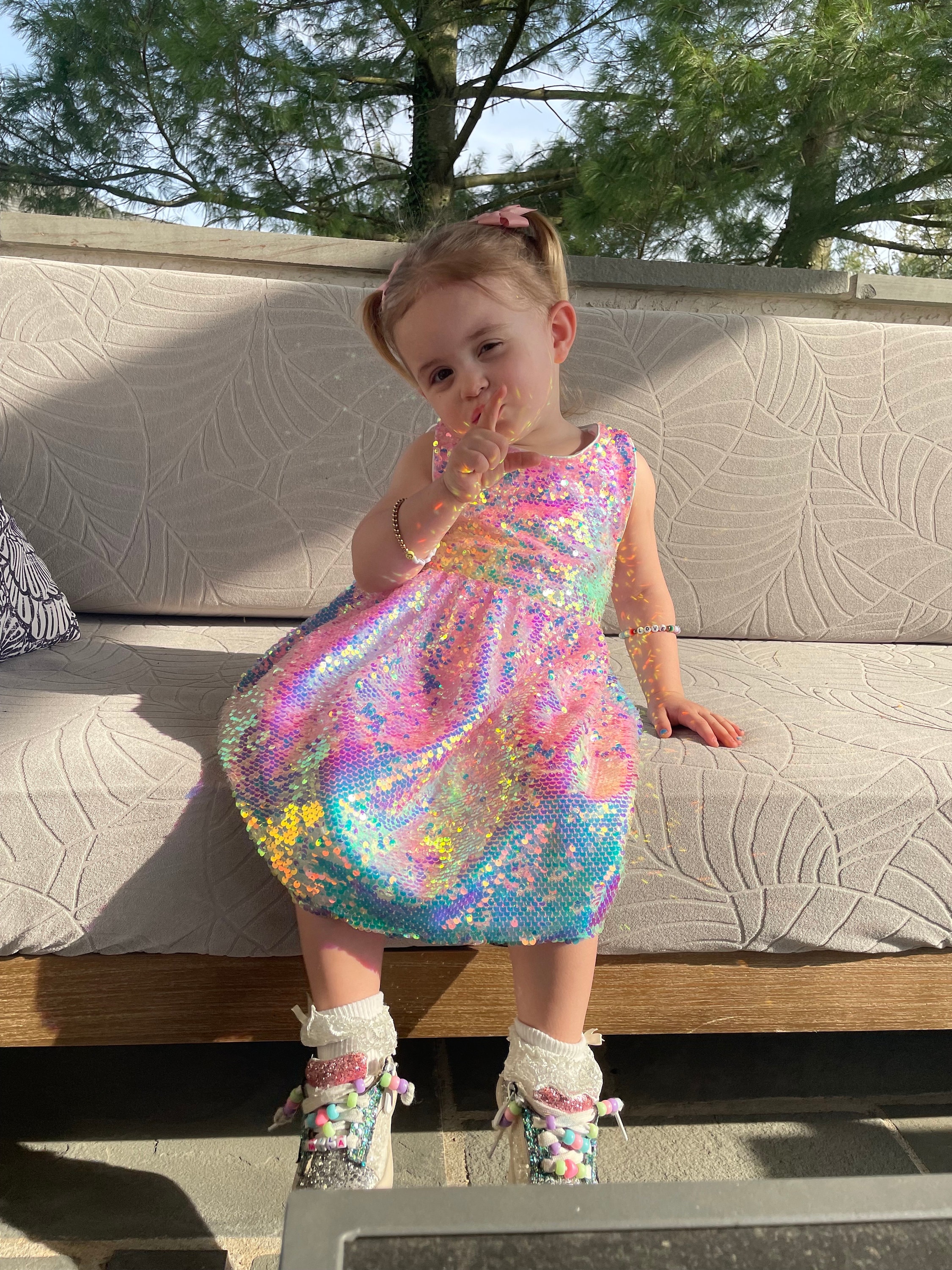 Sequin Party Dress, Birthday Girls Dress, Special Occasion Dress ...