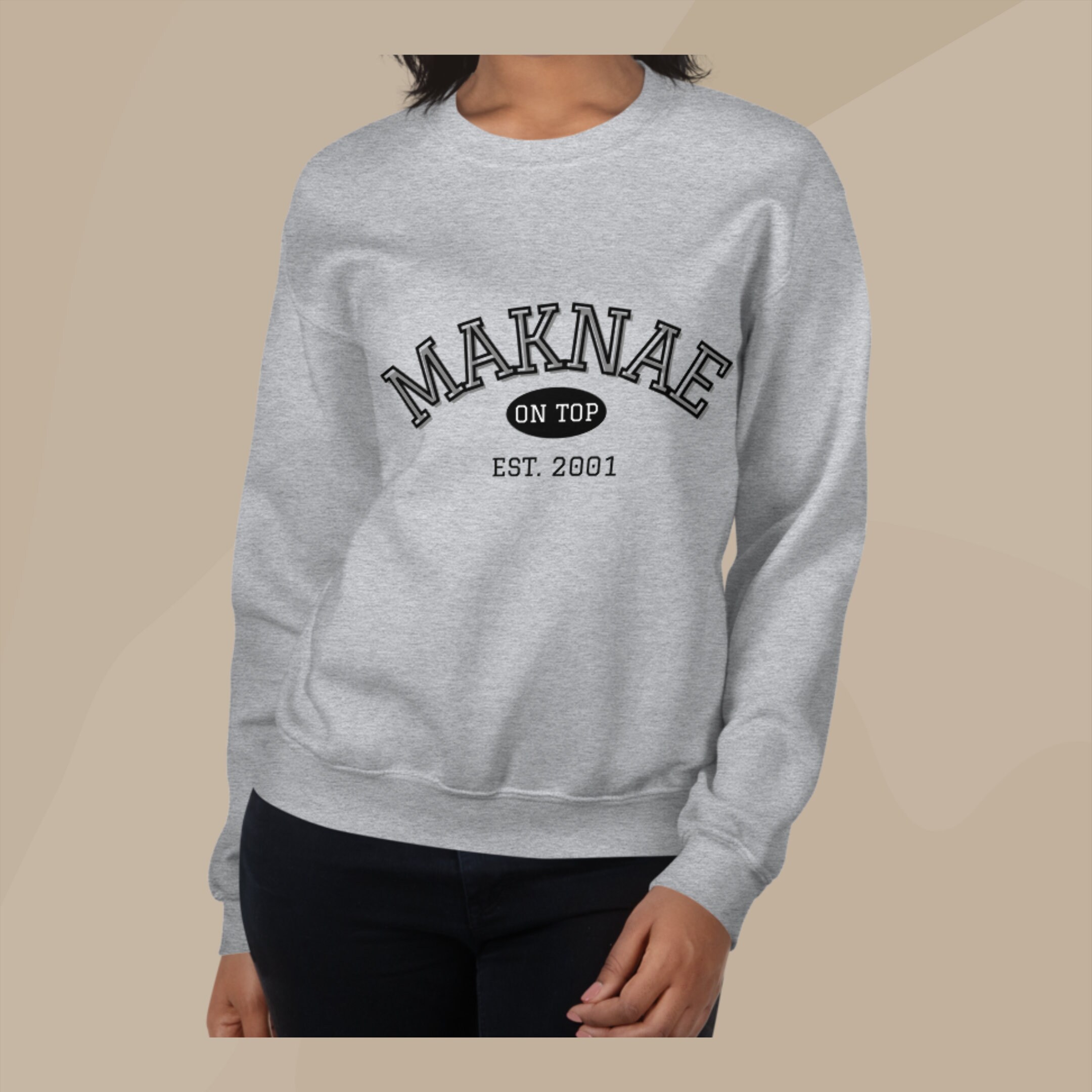 Gray Sweatshirt, Skz Merch, Stray Kids Merch, Skz, Stray Kids, Felix ...