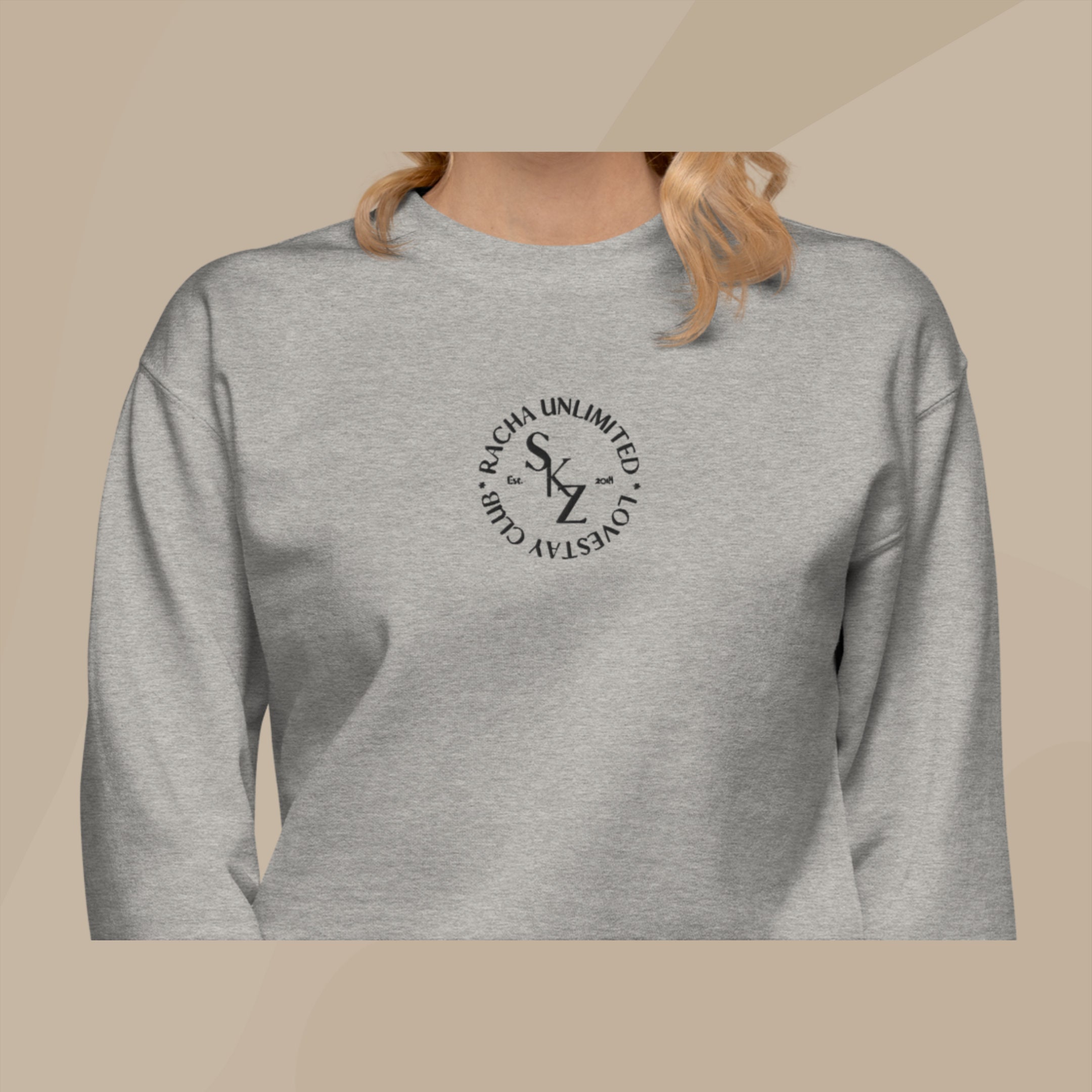 Gray Sweatshirt, Skz Merch, Stray Kids Merch, Skz, Stray Kids, Felix ...