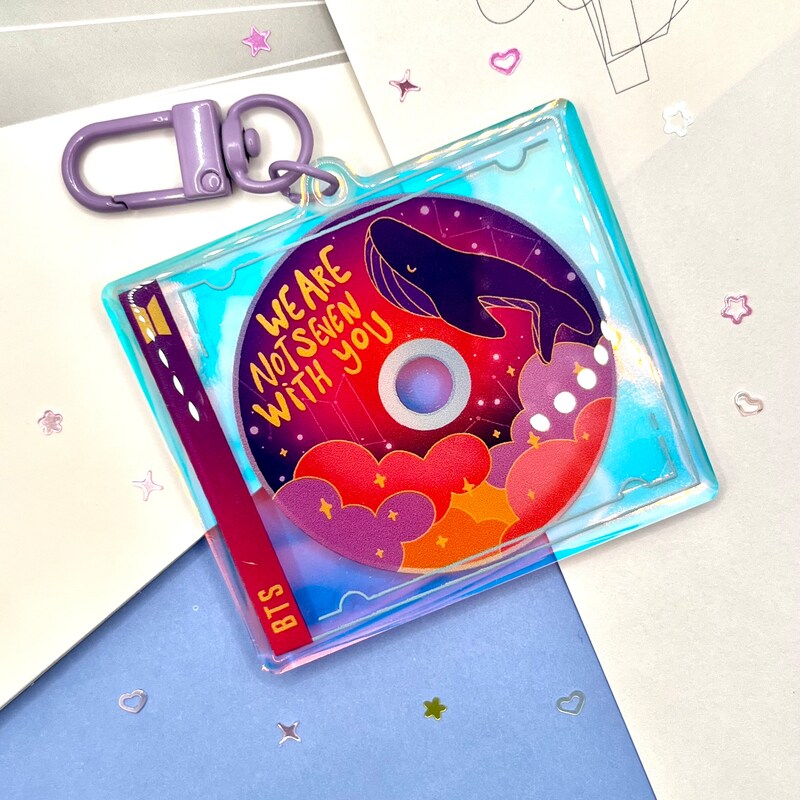 Mini Cd Keychain - Etsy