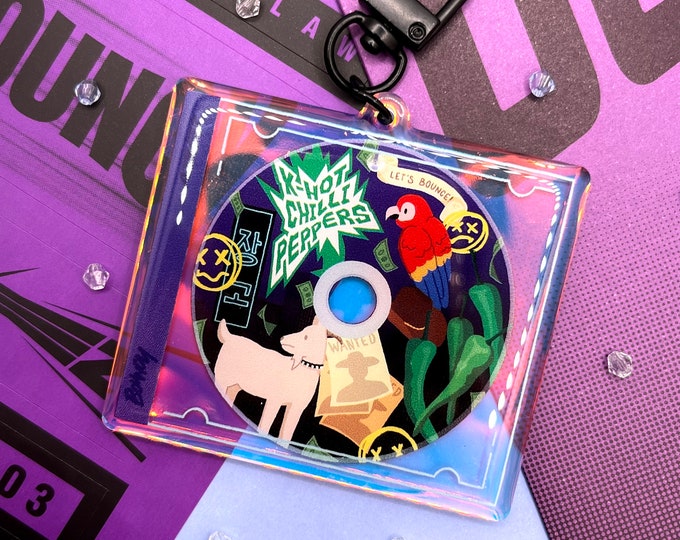 ATEEZ CD Keychain Acrylic Kpop BOUNCY - Etsy