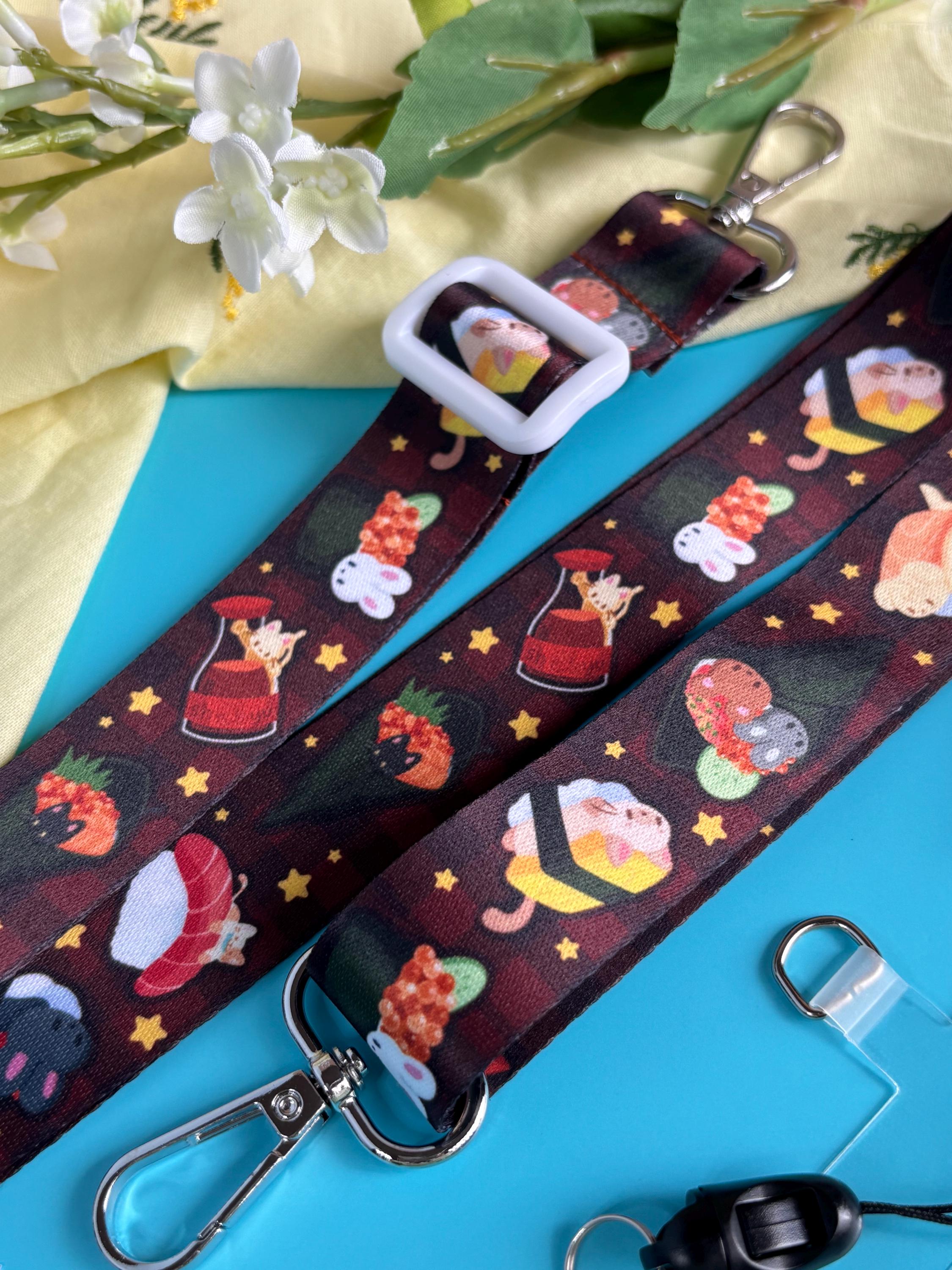Sushi Adjustable Lanyard - Etsy
