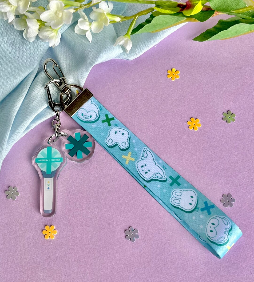 TXT Keychain Acrylic Lanyard - Etsy