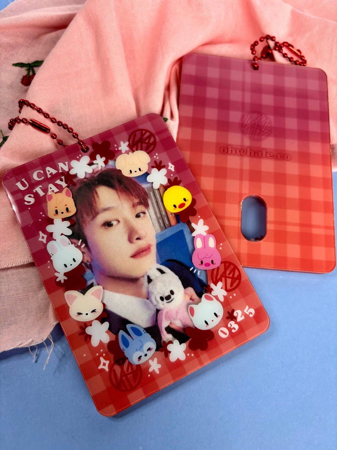 Stray Kids SKZOO Photocard Acrylic PC Holder Kpop - Etsy