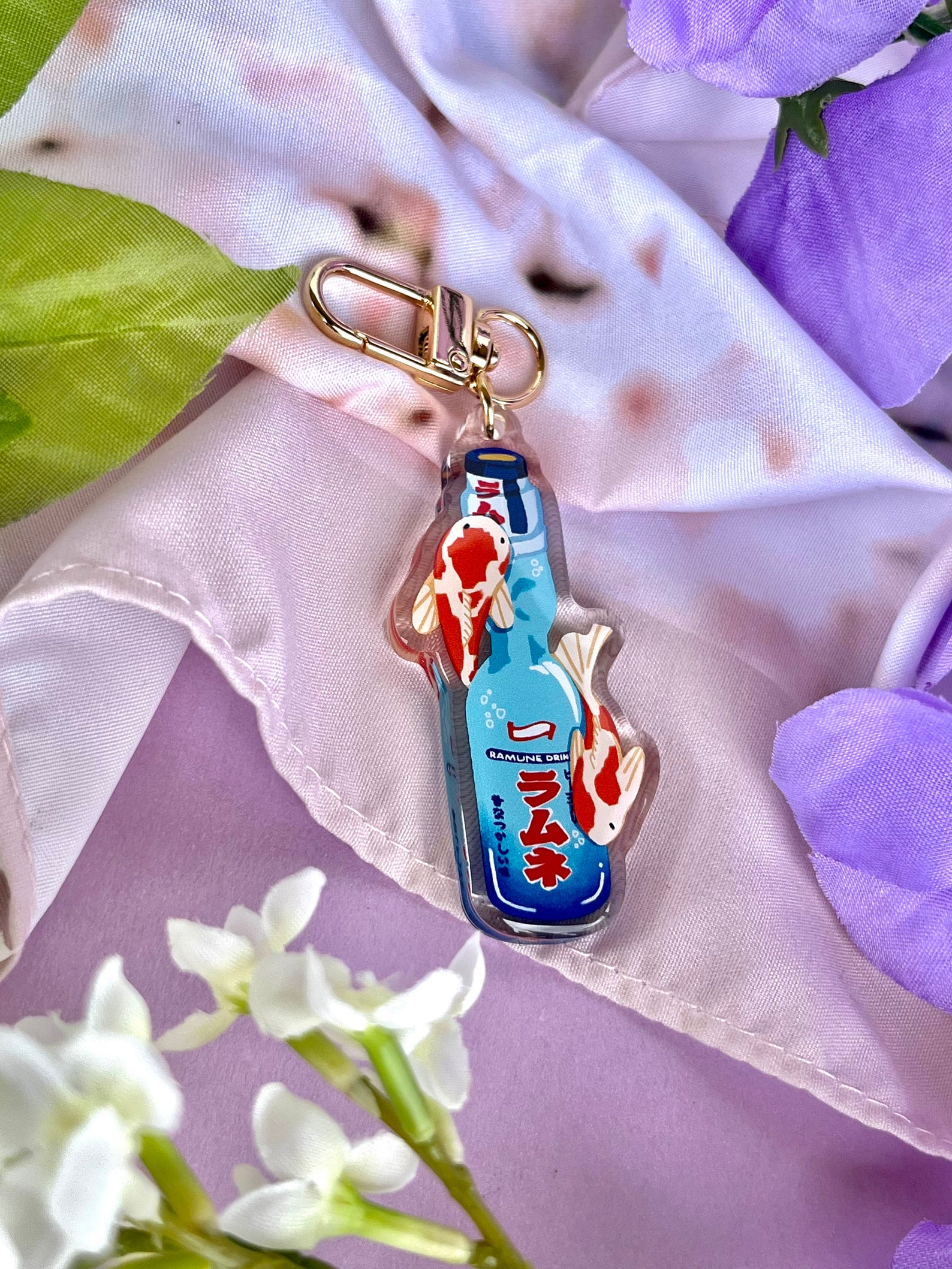 Asian Snacks Acrylic Keychain - Etsy