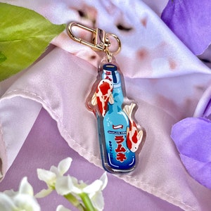 Asian Snacks Acrylic Keychain - Etsy