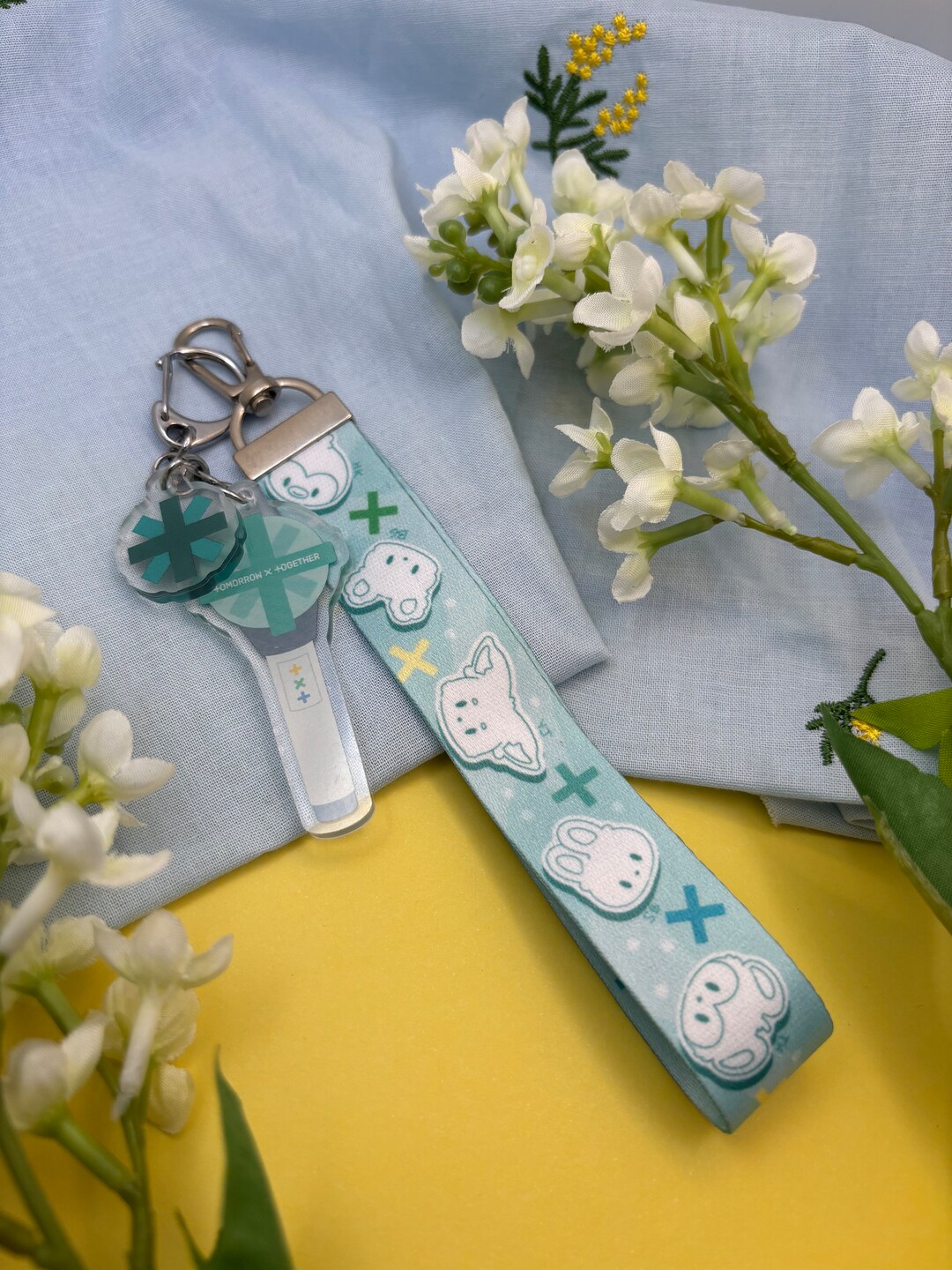 TXT Keychain Acrylic Lanyard - Etsy