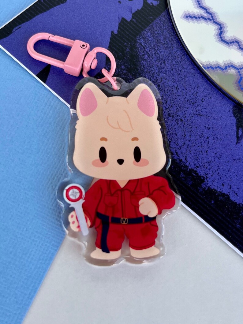 Stray Kids SKZOO Acrylic Keychain Kpop - Etsy