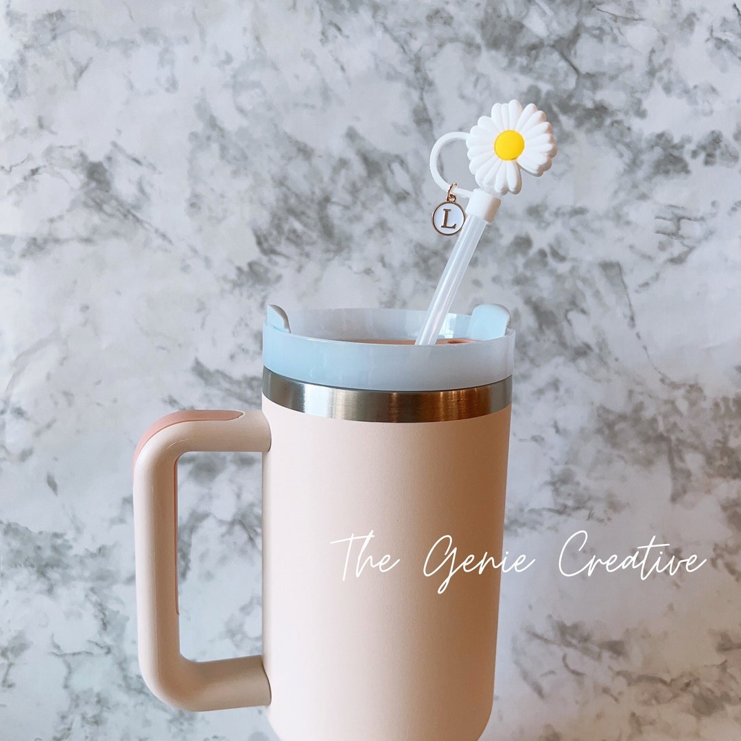 Stanley Straw Topper Daisy Straw Cover Flower Tumbler Charm Stanley ...