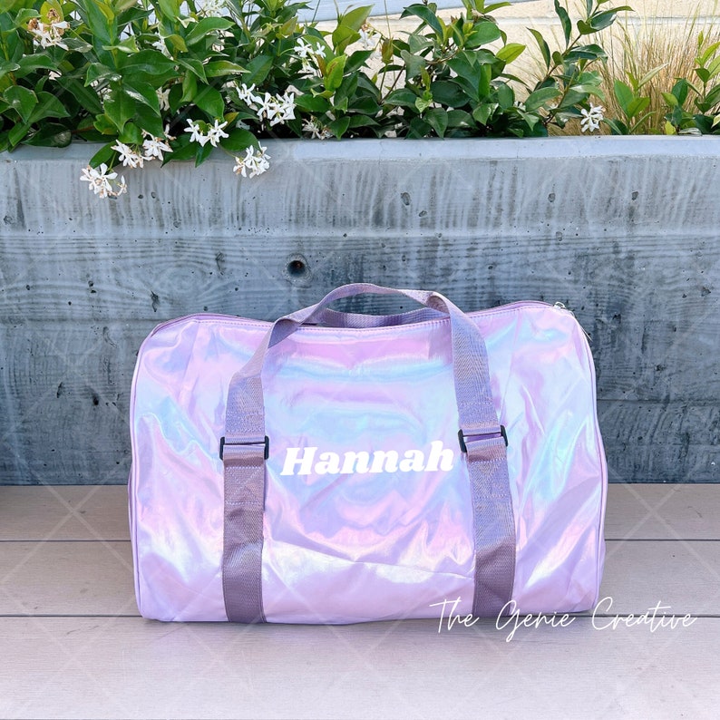 Custom Duffel Bag Personalized Gift for Kids Overnight Bag Duffel Bag ...