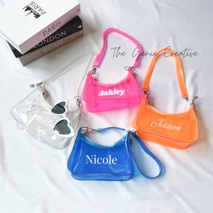 Custom Clear Stadium Bag Clear Shoulder Bag Stadium Approved Clear ...