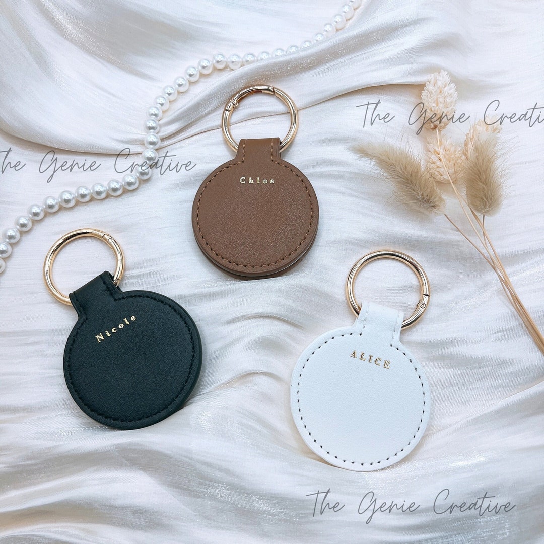 Personalized Leather Hat Clip for Travel Keychain Magnetic Hat Holder ...