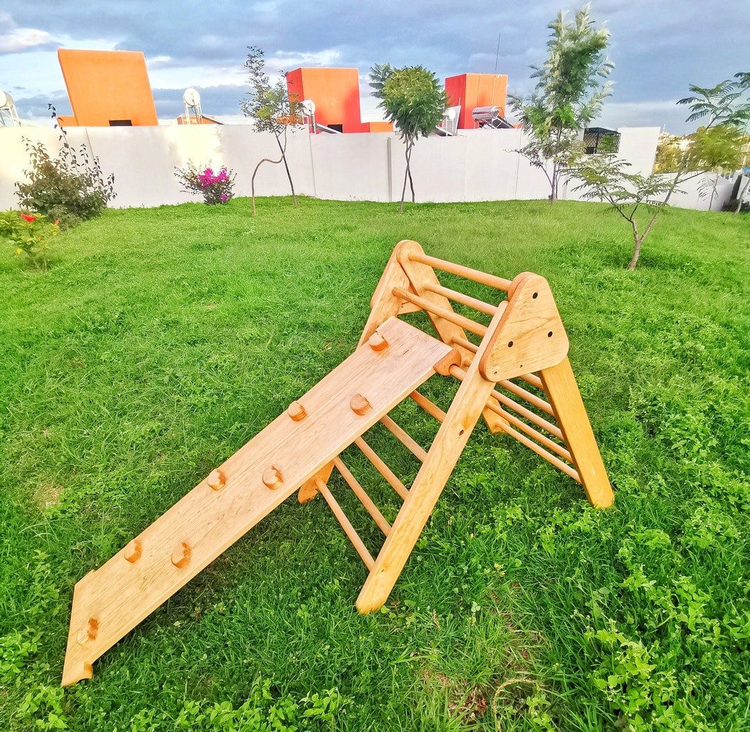 Wooden Pikler Triangle - Etsy