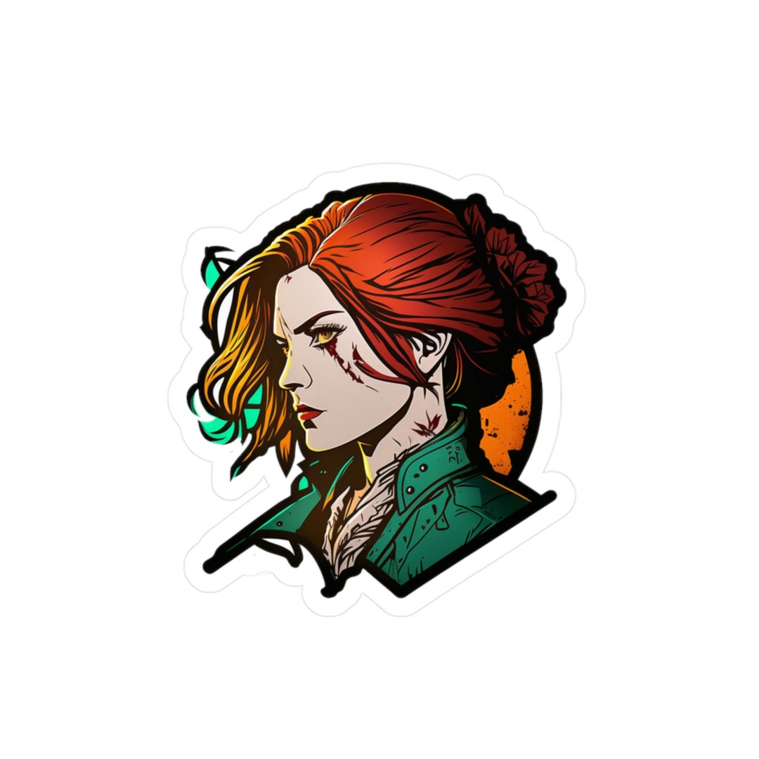 Triss Merigold the Witcher Vinyl Sticker - Etsy