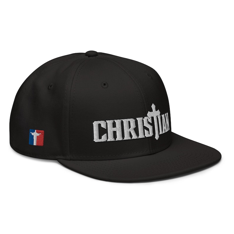 Christian Hat Snapback Hat Cross Hat, Christian Baseball Cap, Team ...