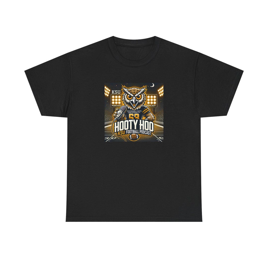 Hooty Hoo! KSU T-shirt, Unisex Heavy Cotton Tee, Podcast Merchandise ...
