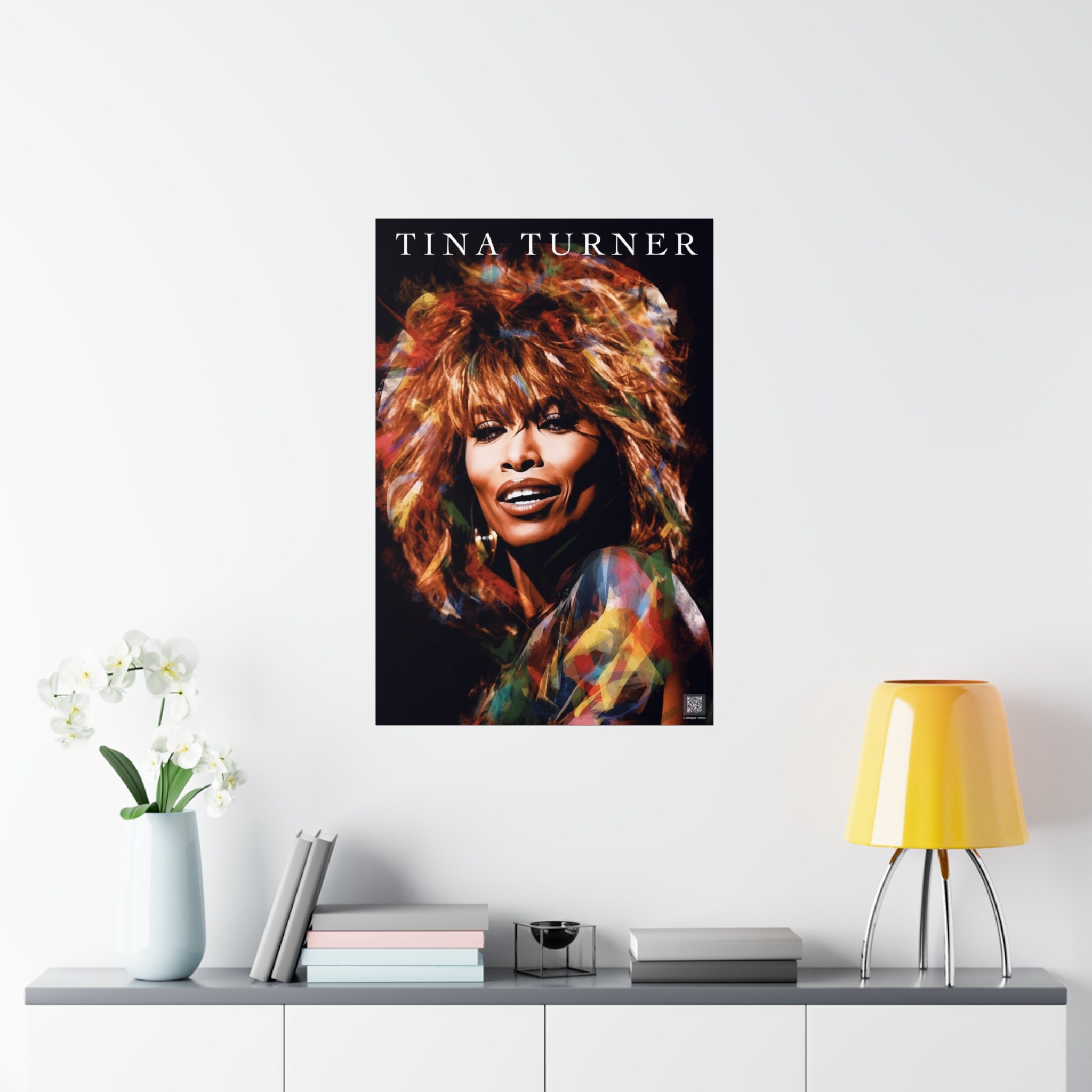 Tina Turner Poster, Wall Art, Portrait, Tina Turner Print, Home Decor ...