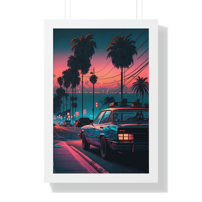 Retro Miami Decor - Etsy