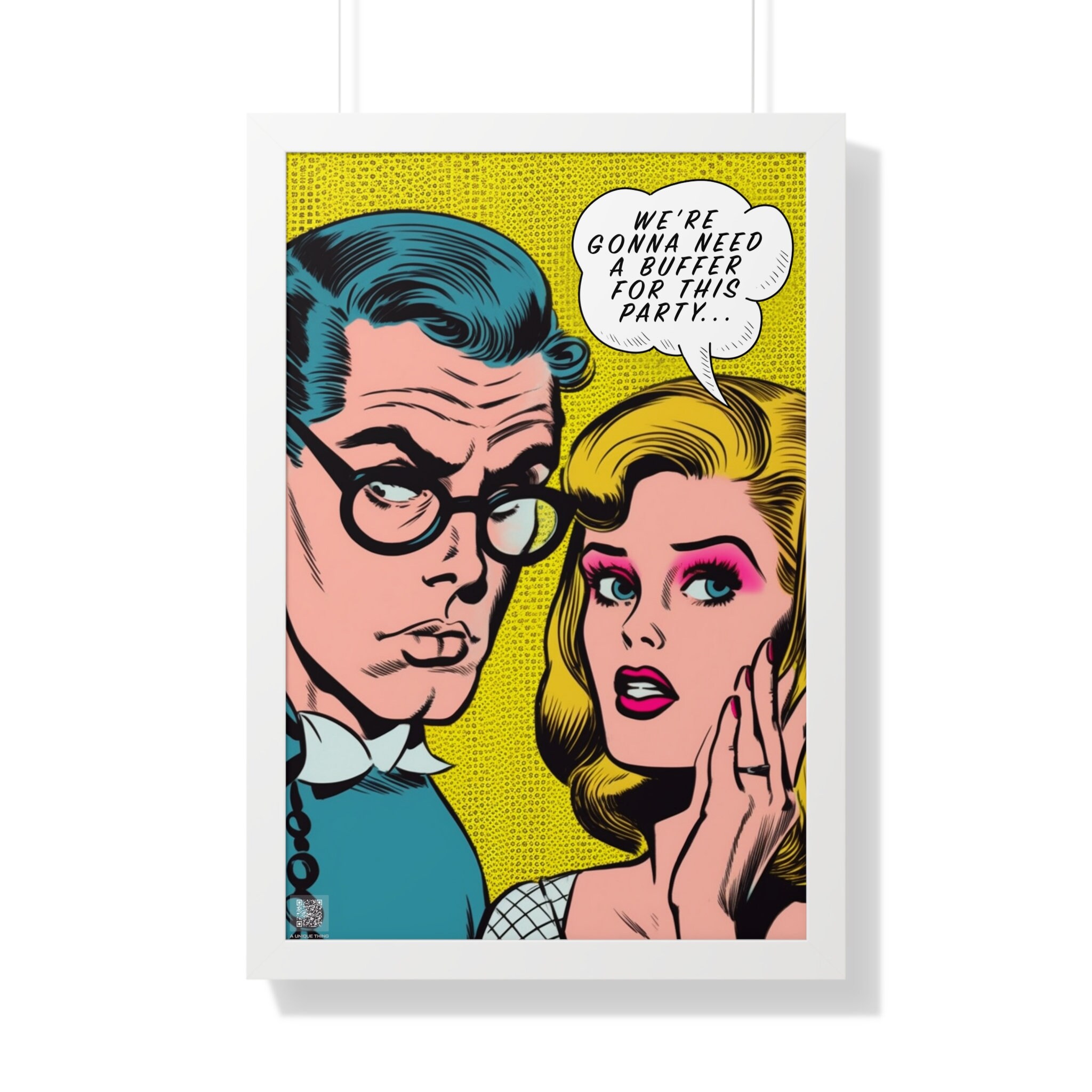 Buffer Comic Poster vintage Poster Poster Pop Art Rare - Etsy