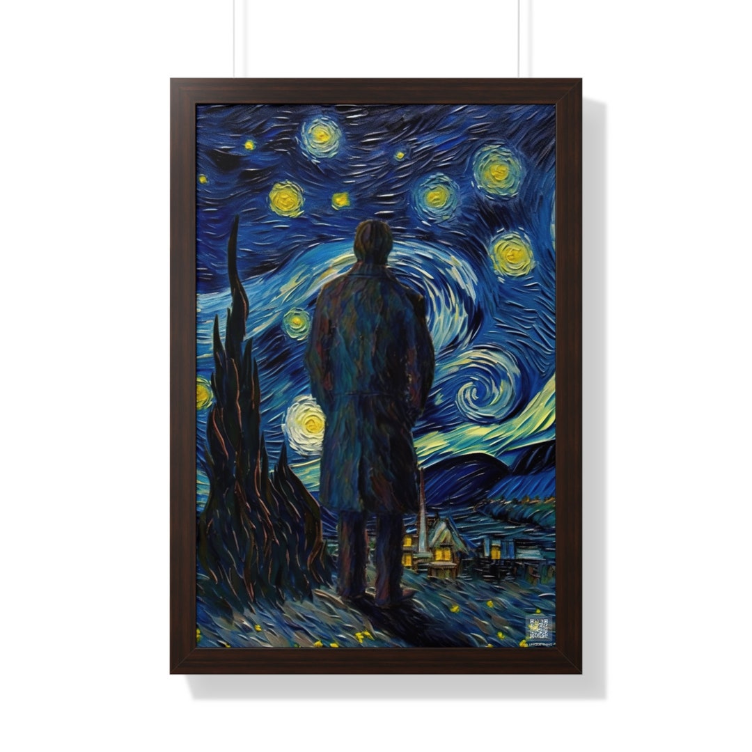 LIKE VAN GOGH, Starry Night Van Gogh Art, Van Gogh Poster, Museum ...