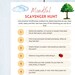 Mindfulness Scavenger Hunt, Kids Mindfulness Activity, Classroom ...