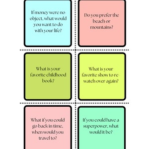 Ice Breaker Question Cards – 50 Therapy Conversation Starters ...