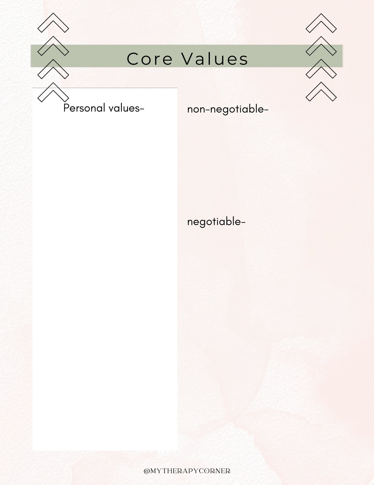 Core Values Bundle, Values, Couples Therapy, Marriage, Compatibility ...