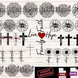 Christian Faith SVG Bundle - Etsy